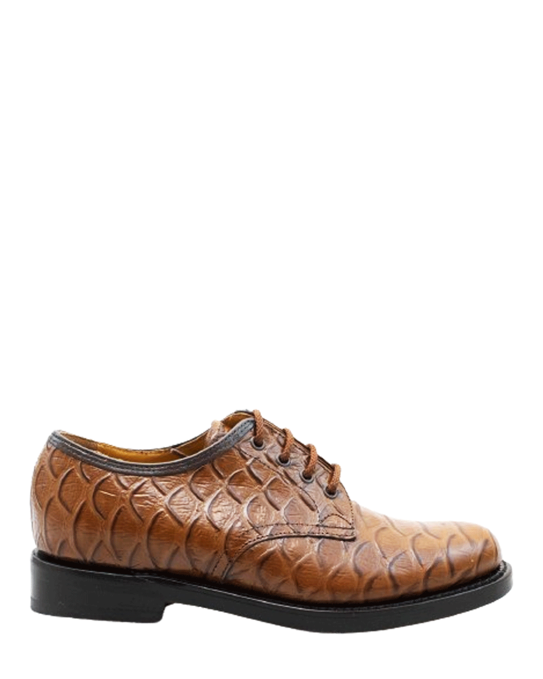 Saxone Choc Croc Shoe