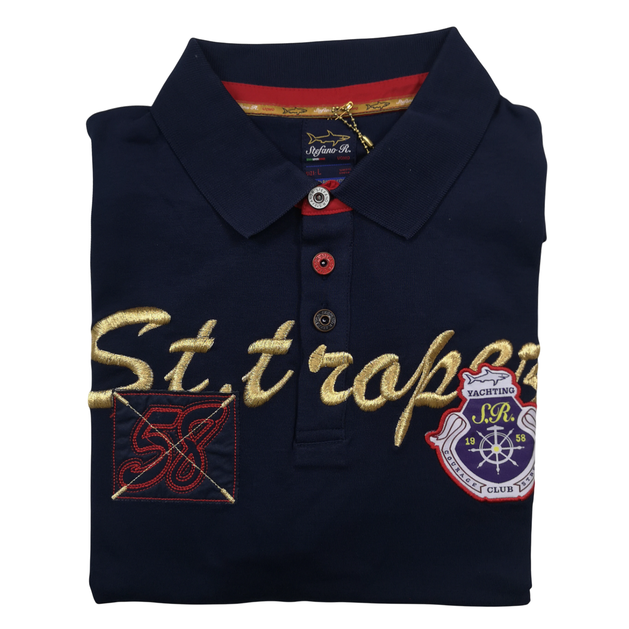 Stefano R Italian Golfer Navy