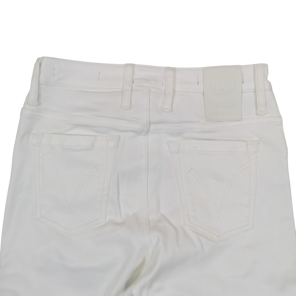 Vialli White oil Wax Ultra Fit Jean