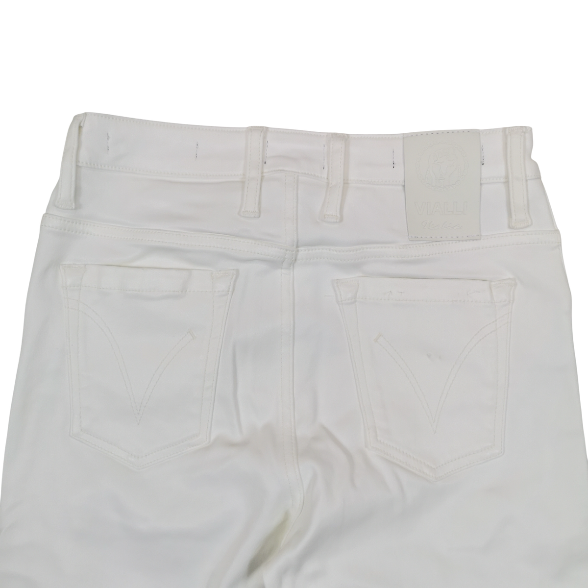 Vialli White oil Wax Ultra Fit Jean
