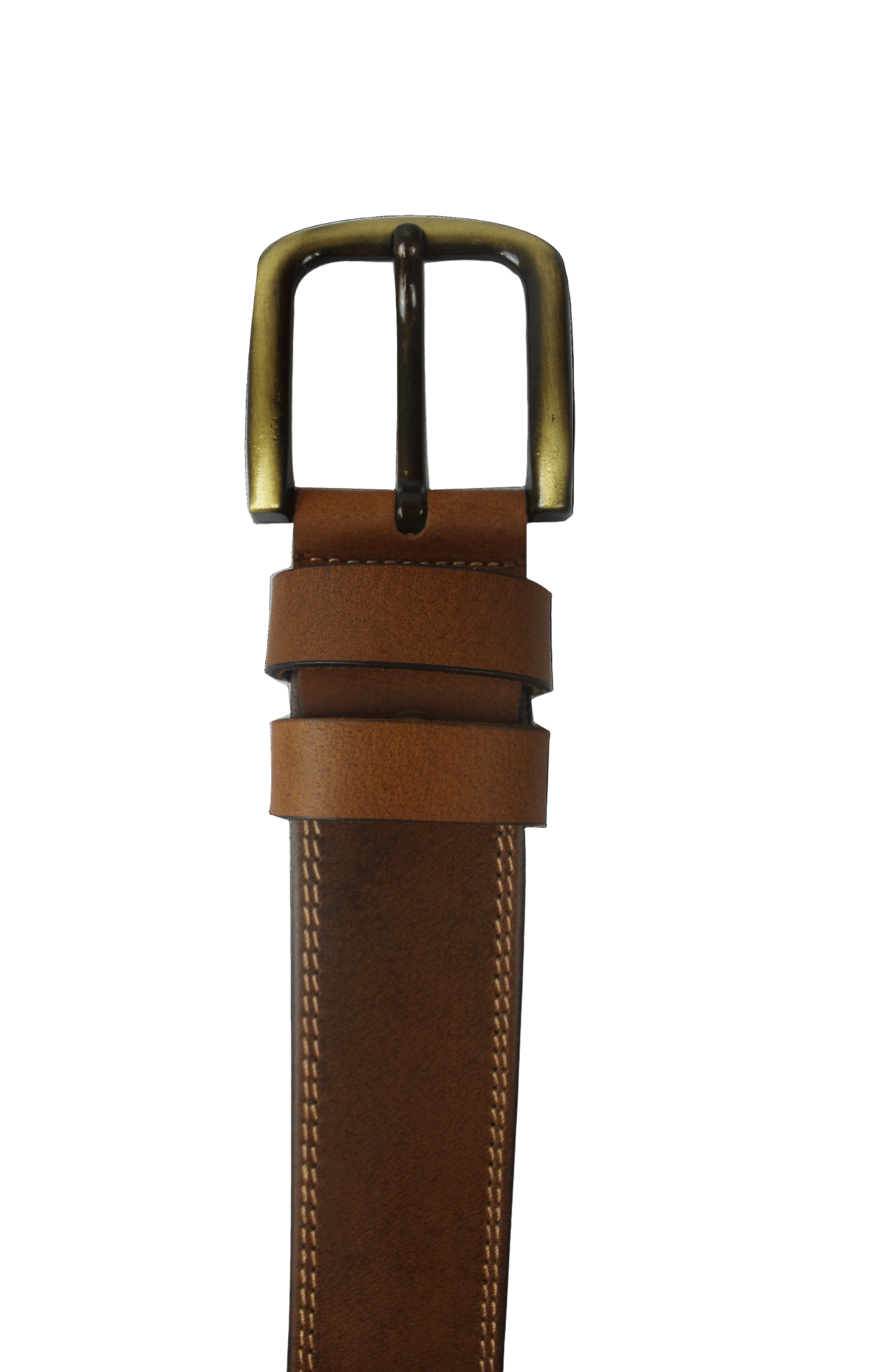 RAW HYDE TAN BELT