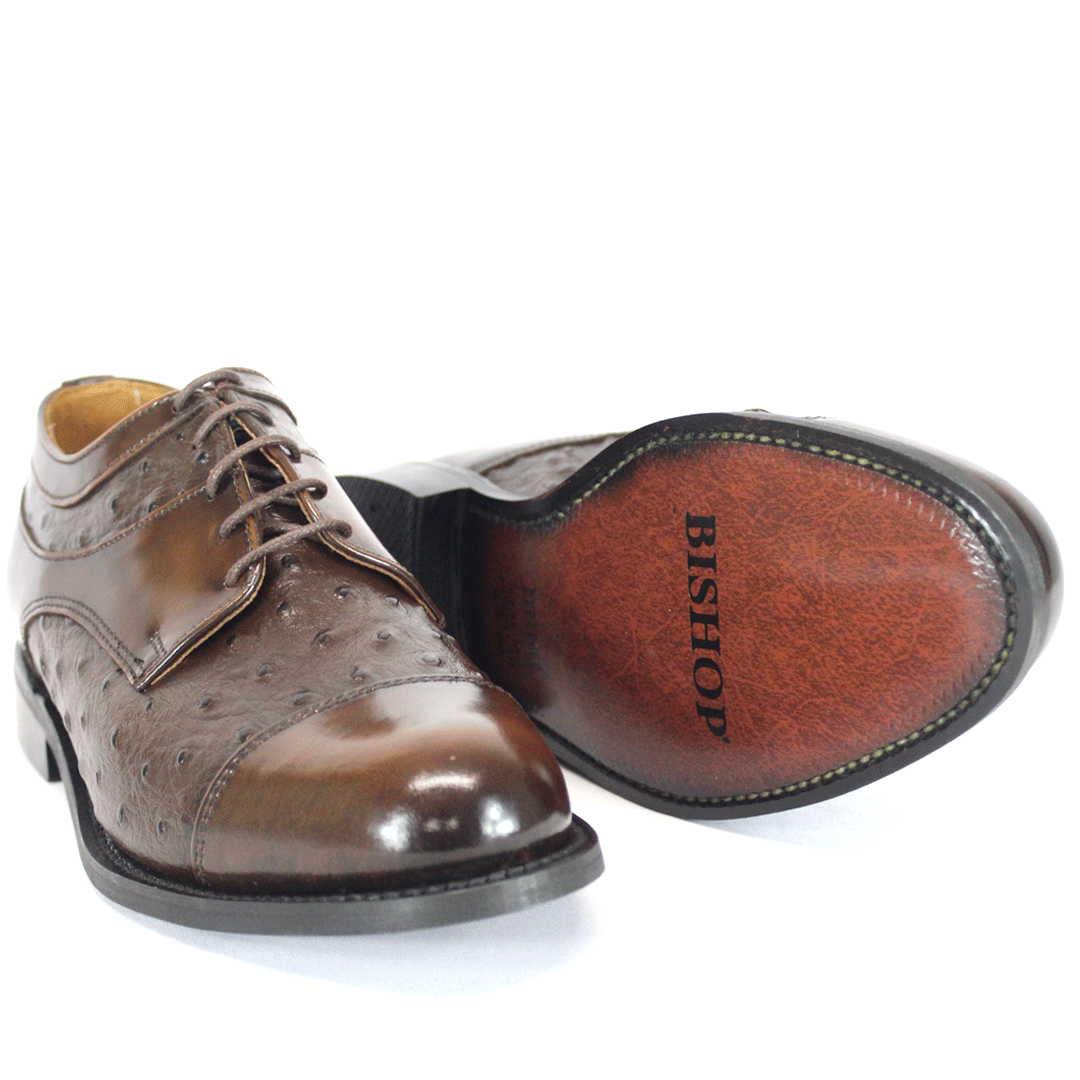 Bishop Walnut Cro Lace Up Men's Shoe