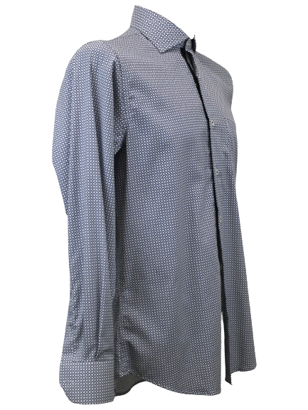 Rossini Blue Pattern Men's Shirt