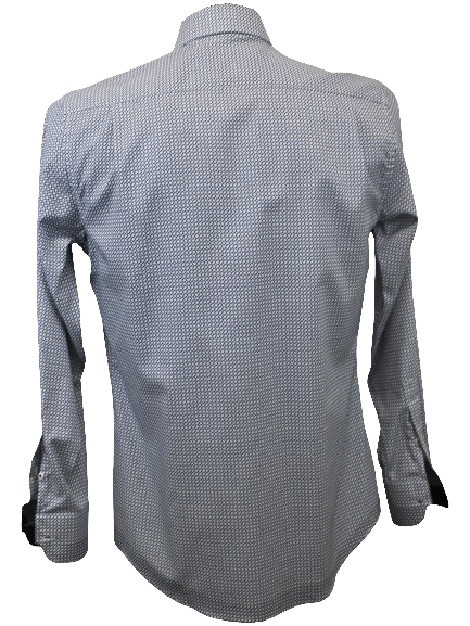 Rossini Blue Pattern Men's Shirt