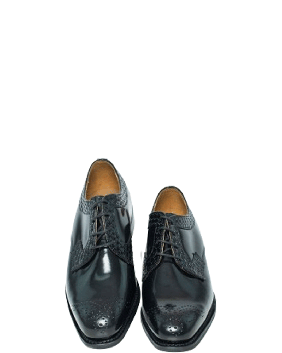 Bishop Men's Shoe Black Lace Up