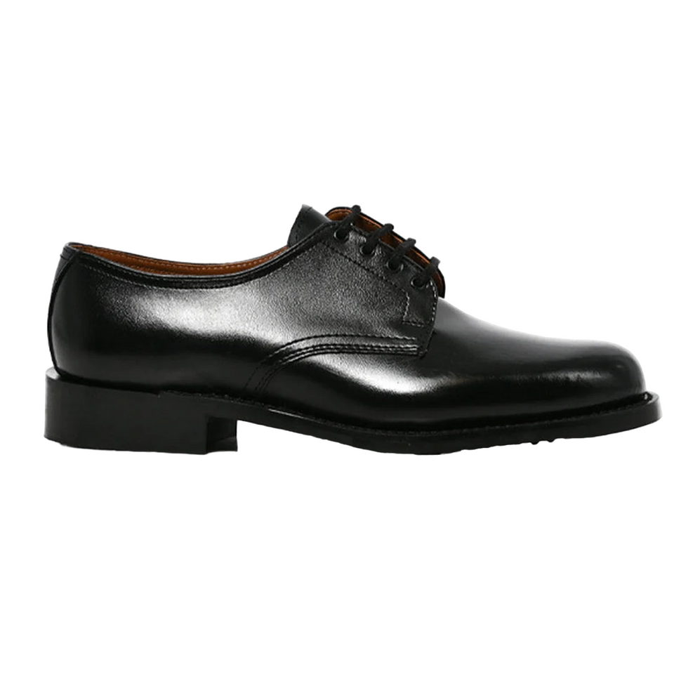 Parabellum Police Black Security Leather Shoe - BOSSINI SA