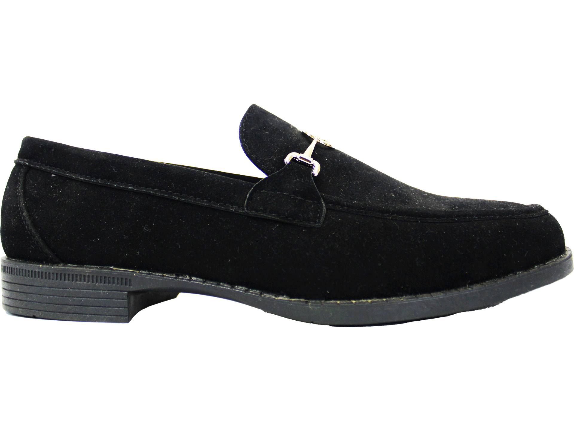 P CROUCH & CO BLACK SUEDE