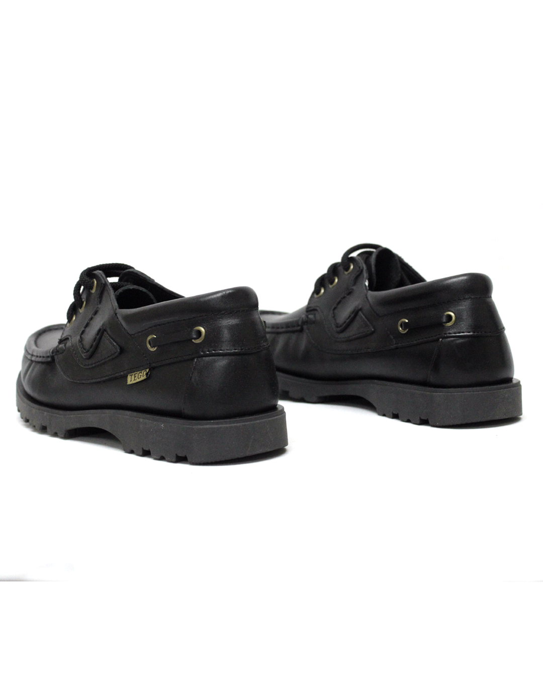 TEGO Black Leather Shoe