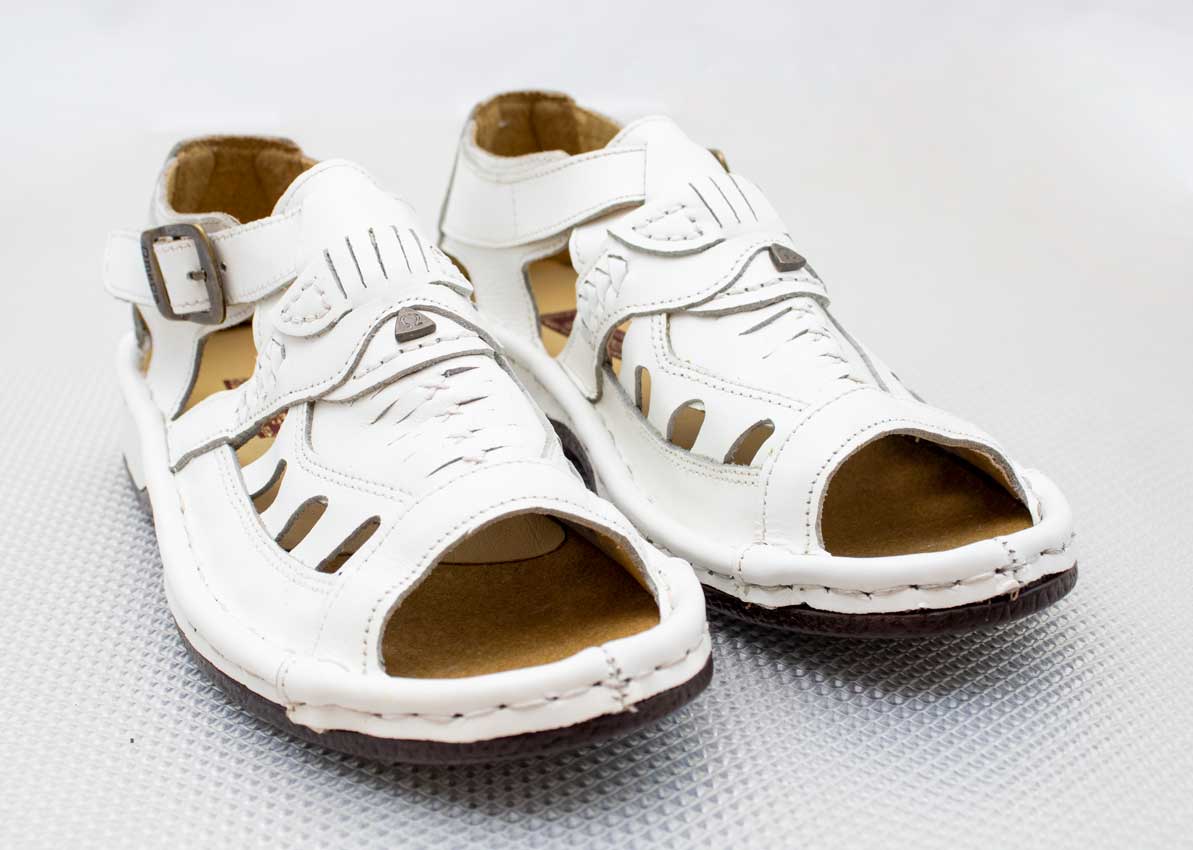 Omega Soft White Sandal