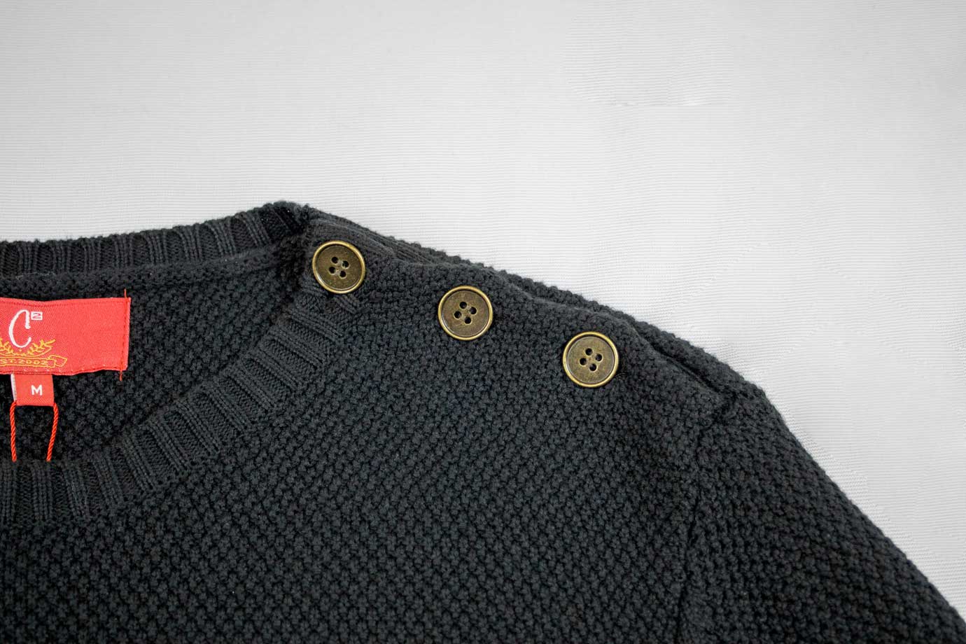 Carducci C2sqaured Black Sweater