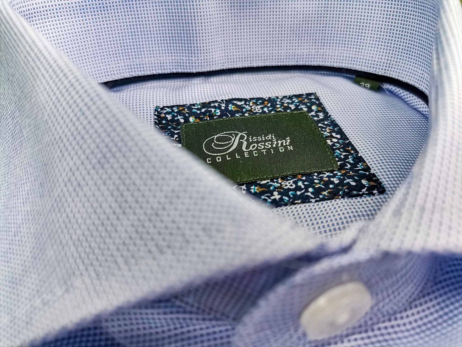 Rossini Light Blue Men's Shirt